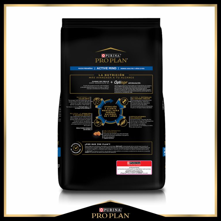 Purina® Pro Plan® Active Mind Razas Pequeñas 3 KG - Petvetmexico
